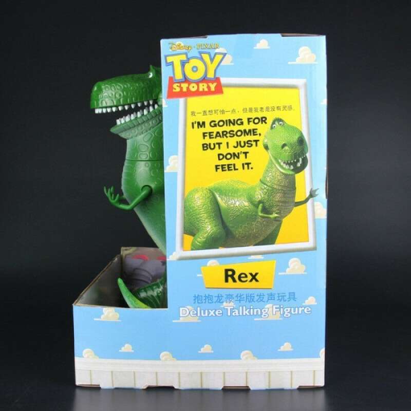 Promo Disney Parks Exclusive Toy Story Talking Rex Dinosaur 12-Inch ...