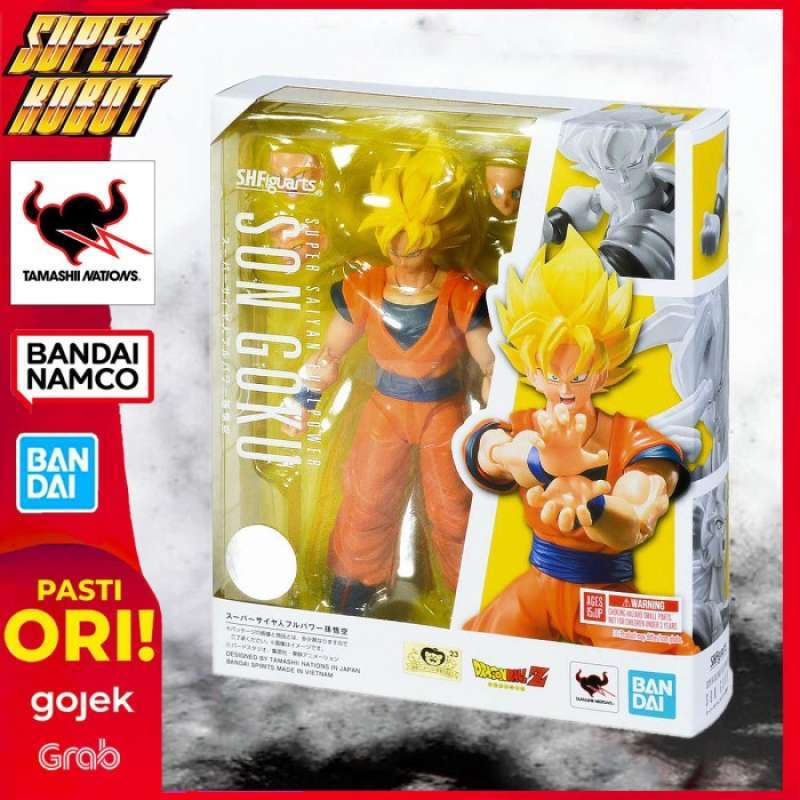 Promo [MISB] SHF Saiyan Full Power Son Goku - BANDAI SHFiguarts Diskon ...