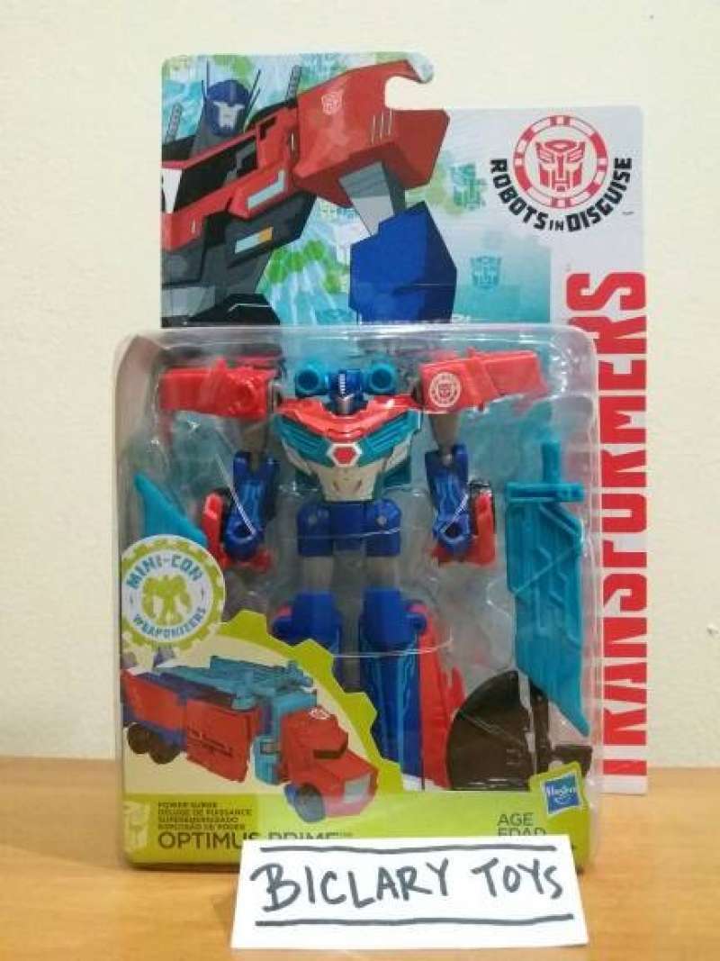 Promo Transformers Optimus Prime RID Power Surge Deluxe Hasbro ORI ...