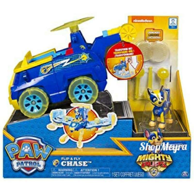 Promo Paw Patrol Flip n Fly Mighty Chase Vehicle Diskon 23% di Seller ...