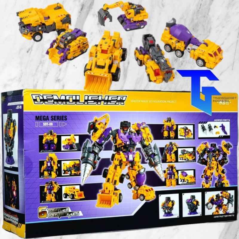 Promo Master Made SDT-09 Demolisher Mega Series - Transformers G1 ...