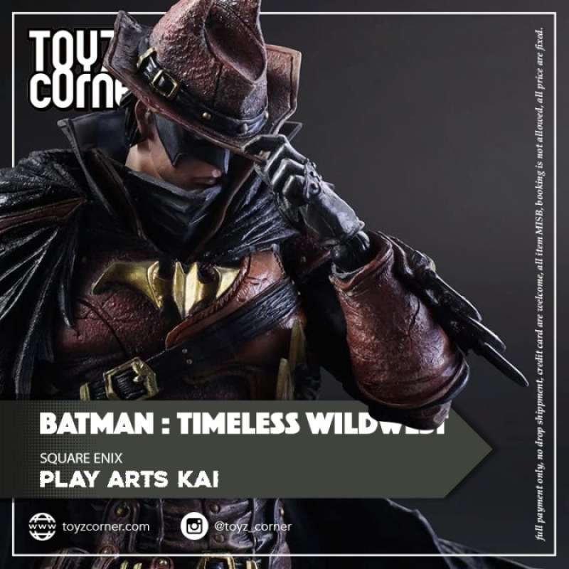 Promo [Square Enix] PlayArts Kai DC Comics Batman Timeless WildWest ...