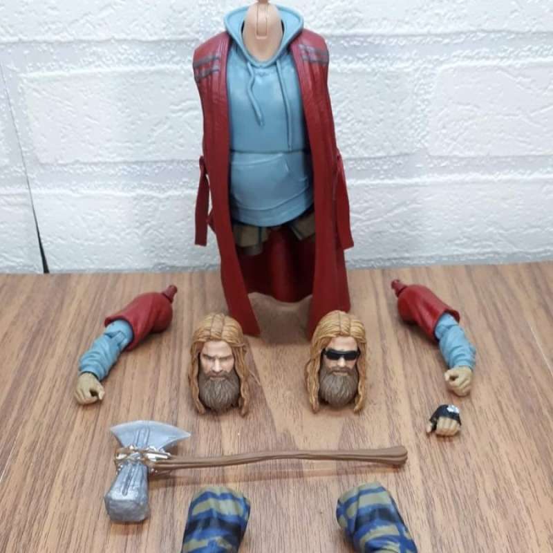 Promo HASBRO MARVEL LEGENDS FAT THOR BRO LEBOWSKI AVENGERS ENDGAME END ...