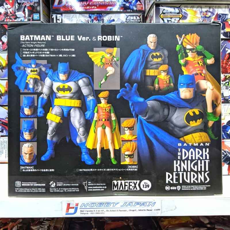 Promo Mafex 139 Batman Blue Ver & Robin The Dark Knight Returns Diskon ...