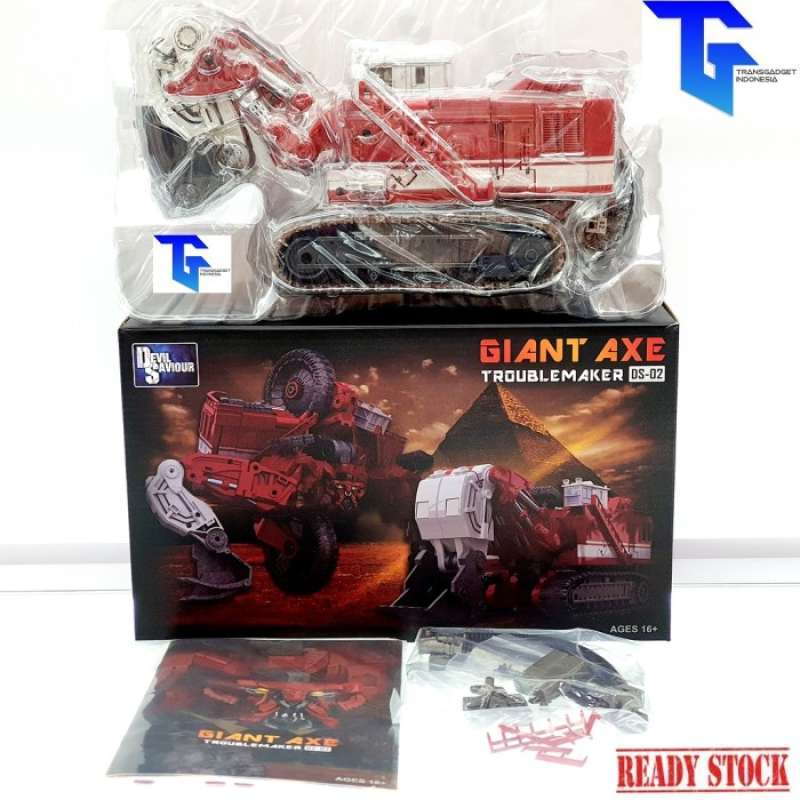 Jual Devil Saviour Ds-02 Troublemaker - Giant Axe - Transformers ...