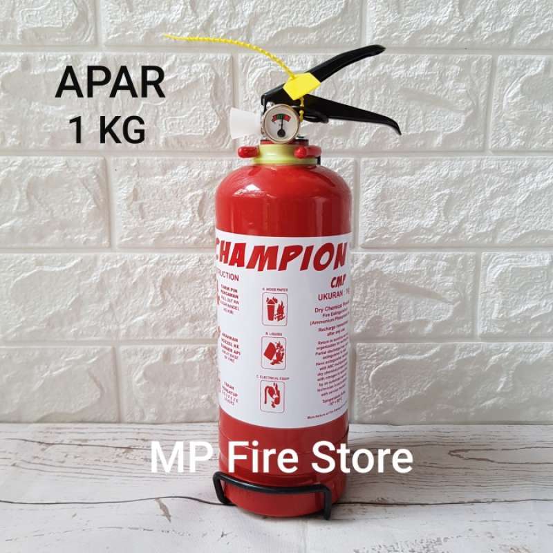 Promo APAR CHAMPION 1 kg Tabung Pemadam Api Fire Extinguisher ABC ...