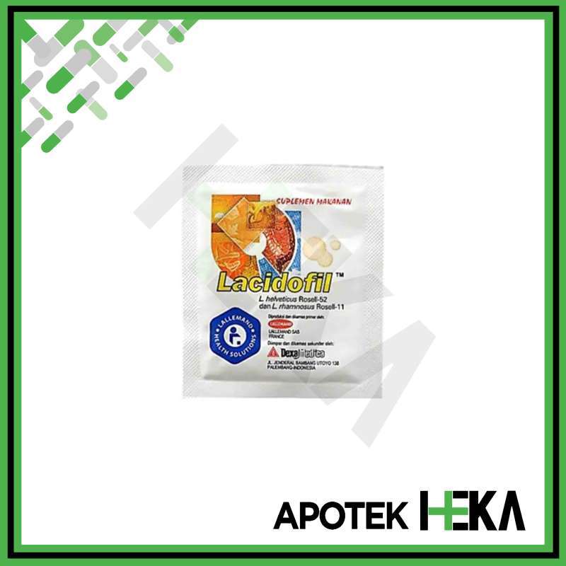 Jual Lacidofil Sachet Satuan 1 Sachet - Serbuk Probiotik Pencernaan Di ...