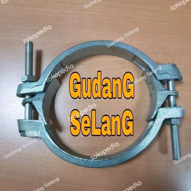 Promo Klem Double Bolt uk 3 in SL400 Double Bolt Clamp Besi Selang Klem ...