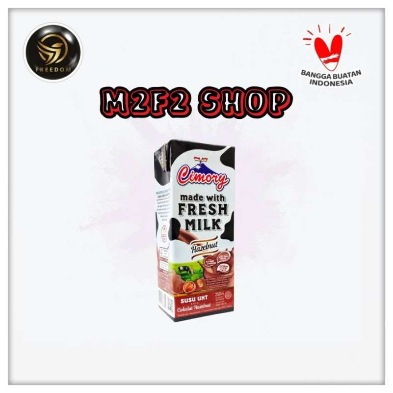 Promo WHS - Susu Cimory Fresh Milk Kotak UHT Cokelat Hazelnut - 250 ml ...