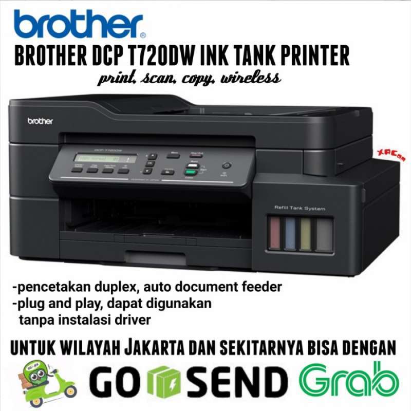 Promo Printer Brother DCP T720DW all in one wireless duplex pengganti ...