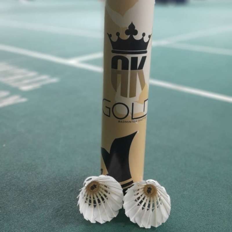 Promo Shuttlecock / Kok AK Gold Awet dan stabil Diskon 9% di Seller ...