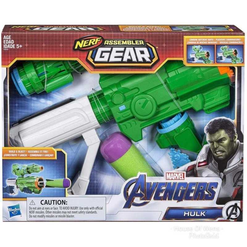 Jual Nerf Assembler Gear Marvel Avengers Hulk - Mainan Anak Nerf ...