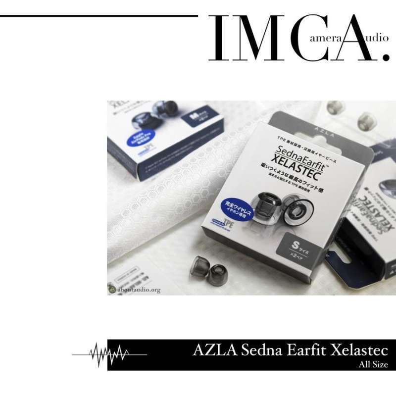 Jual AZLA SednaEarfit Xelastec / Sedna Earfit Xelastec Eartips IEM ...