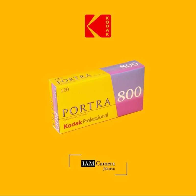 Jual Roll Film 120 Kodak Portra 800 Asa 800 for Medium Format Camera di ...