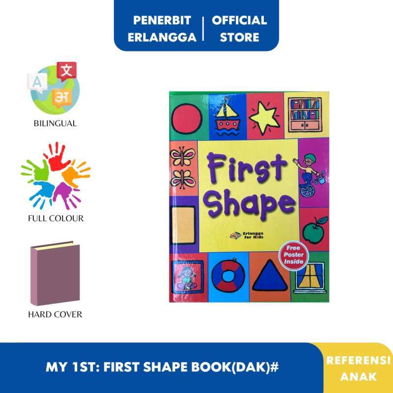 Jual Erlangga For Kids First Shape Original Harga Termurah Mei 2024 ...