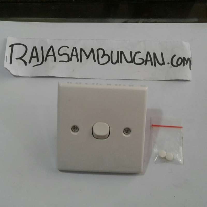 Promo SAKLAR ENGKEL CLIPSAL BS 3676 SAKLAR KEPALA BULAT CETEKAN LAMPU ...