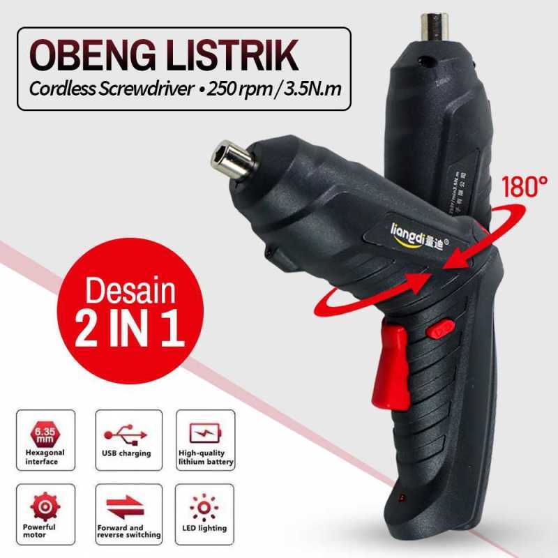 Jual Liangdi Obeng Listrik Cordless Screwdriver Di Seller Kancilnet - Kedoya Selatan, Kota ...