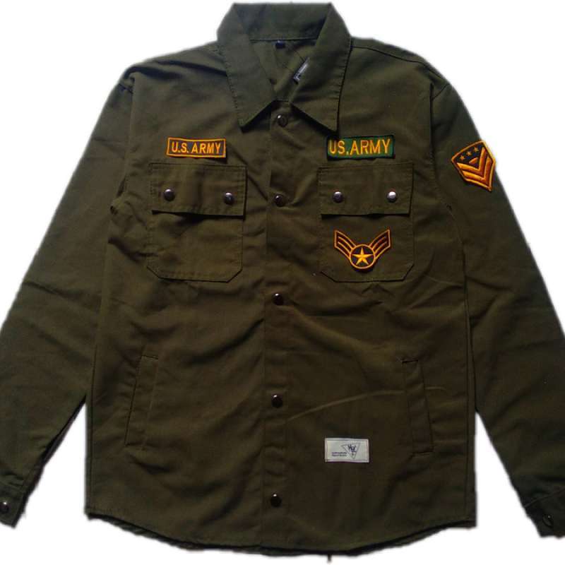 Promo Jaket Parka Semi Parka Terpasang Patch Army Nazi Adolf Hitler - M ...