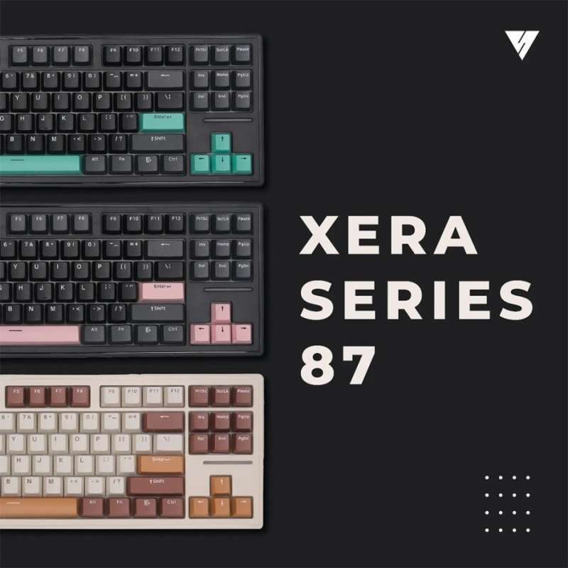 Jual Vortexseries Xera87 80% Rgb Tkl Wired Gasket Mount Mechanical ...