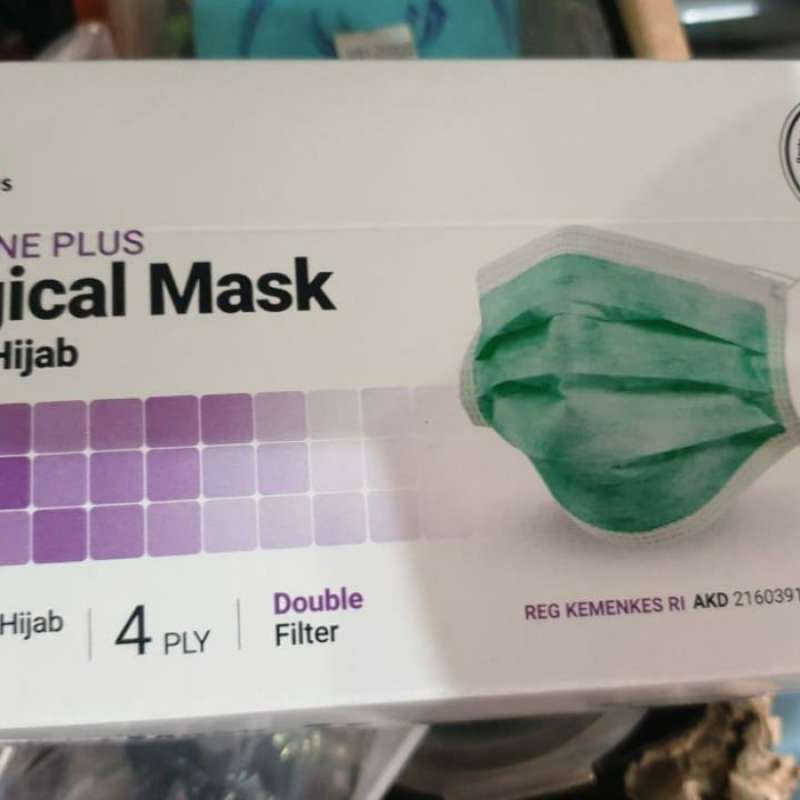 Promo Surgical Mask 4 Ply Masker Bedah Premium Multi One Plus Earloop ...