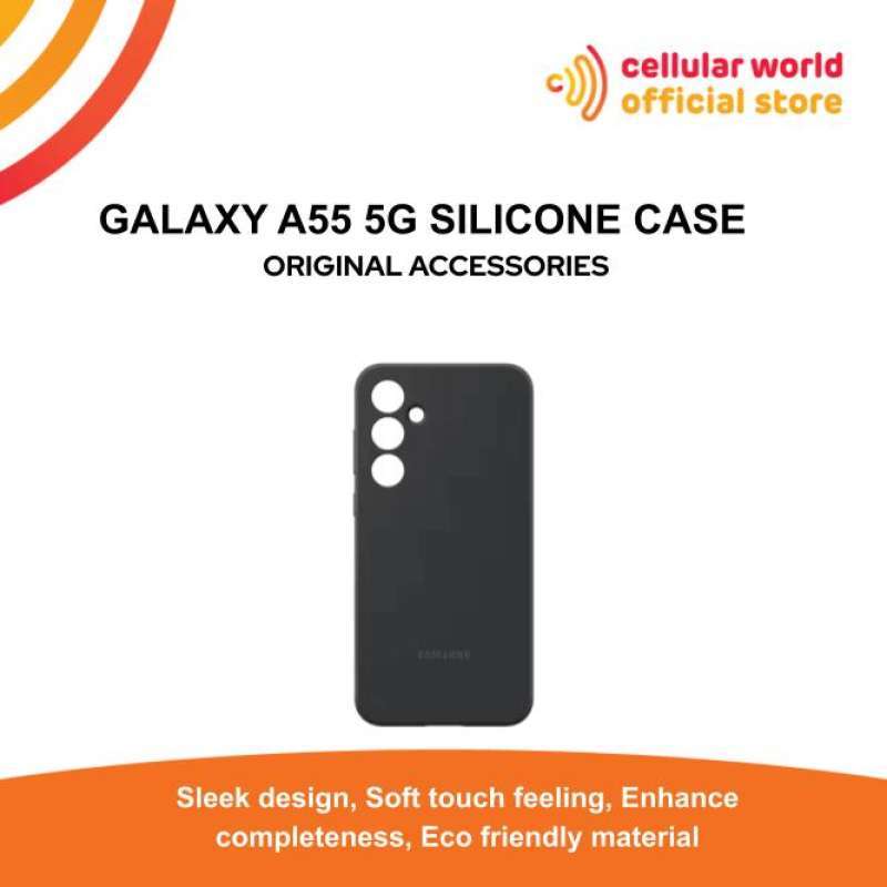 Jual Galaxy A55 5g Silicone Case Garansi Resmi - Blue Di Seller Cellular World Official Store ...