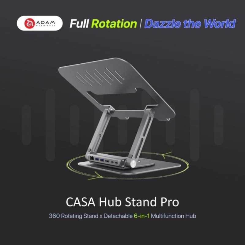 Promo Casa Hub Stand Pro Usb-c 6-in-1 Laptop Stand Hub Diskon 17% Di ...
