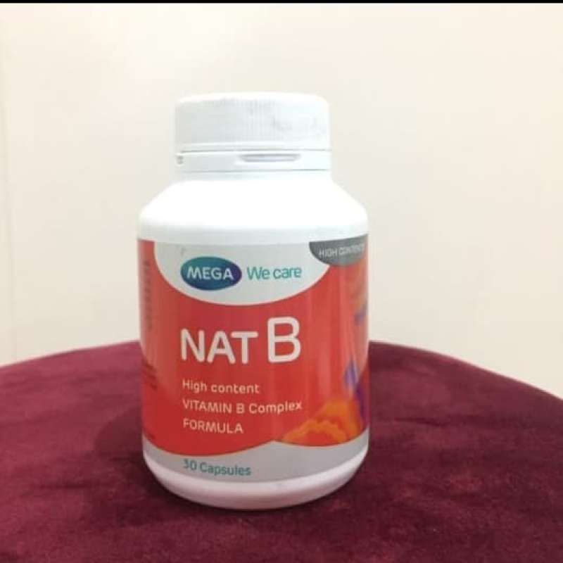 Promo Nat B Isi 30 Tablet Mega We Care Diskon 33% Di Seller Bumi Living ...