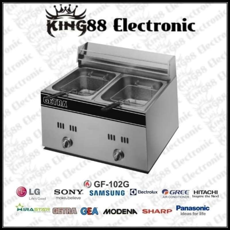 Promo Sale Gas Deep Fryer Getra Gf-102g / Deep Fryer Gas 2 Tank Low Pressure New Terbaik Diskon ...