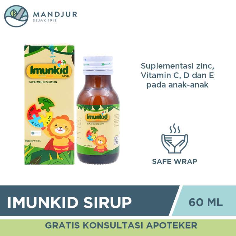 Jual Imunkid Sirup 60 Ml - Sirup Multivitamin Anak Di Seller Apotek ...