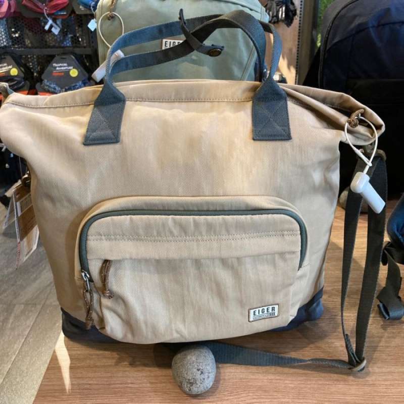 Jual Eiger Tote Bag Emeria Tote 12l - Khaki Di Seller Otdor - Margaasih ...