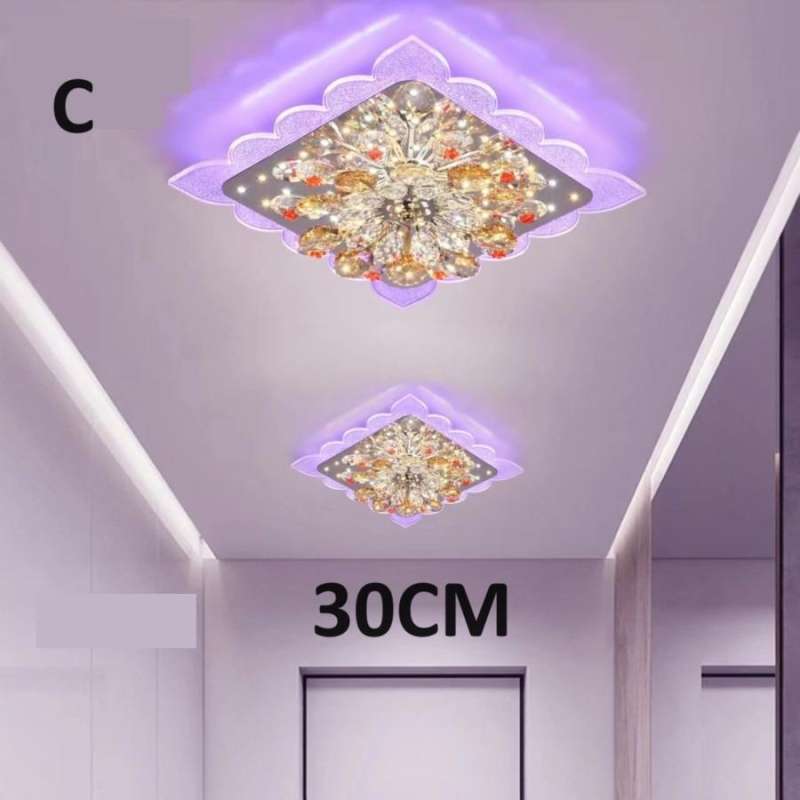 Jual Fl 1795 Lampu Plafon Bunga 30cm Modern Klasik 3 Model Ruang Tamu ...