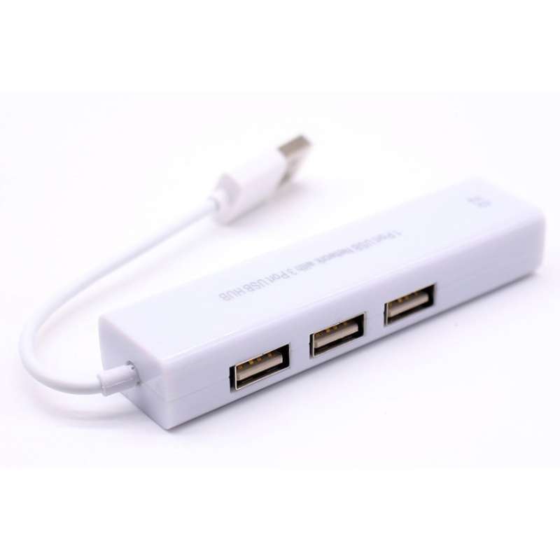Jual Port USB To Lan Ethernet External Network Card With USB Hub 8152 ...