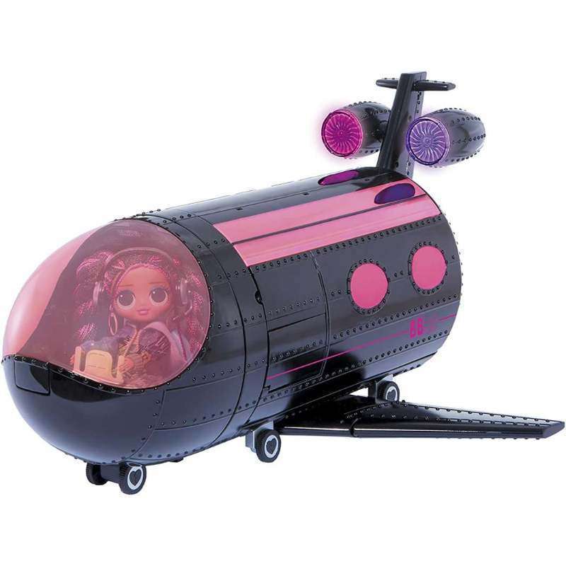 Promo Lol Surprise Omg Remix 4 In 1 Exclusive Plane Playset Transforms ...