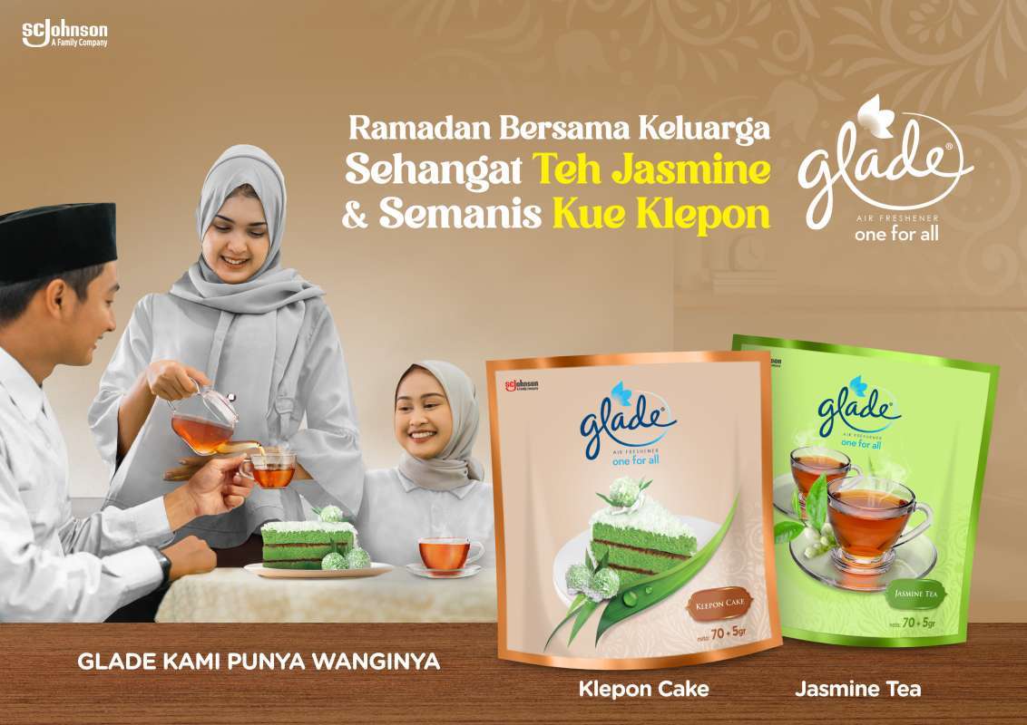 Promo Glade One For All Pengharum Ruangan Jasmine Tea [70 Gr] Diskon 19 ...