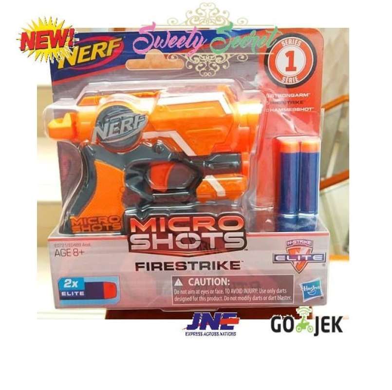 Promo Nerf Microshot Firestrike Hasbro Nerf N-strike Elite Micro Shot ...