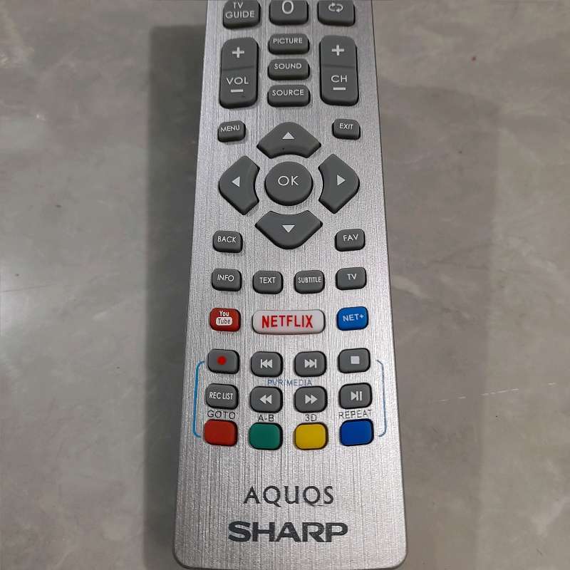 Jual Remote Remot Smart Tv Sharp Aquos Uhd 4k Shwrmc0115 Original Asli ...