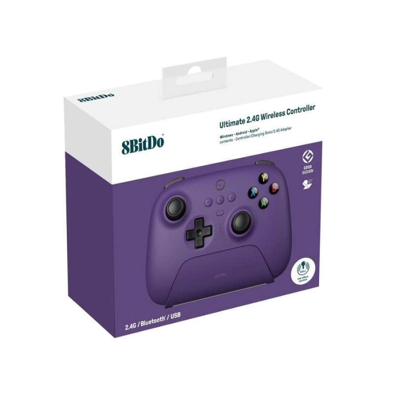 Promo 8bitdo Ultimate 2.4g Wireless Controller Hall Effect Joystick ...