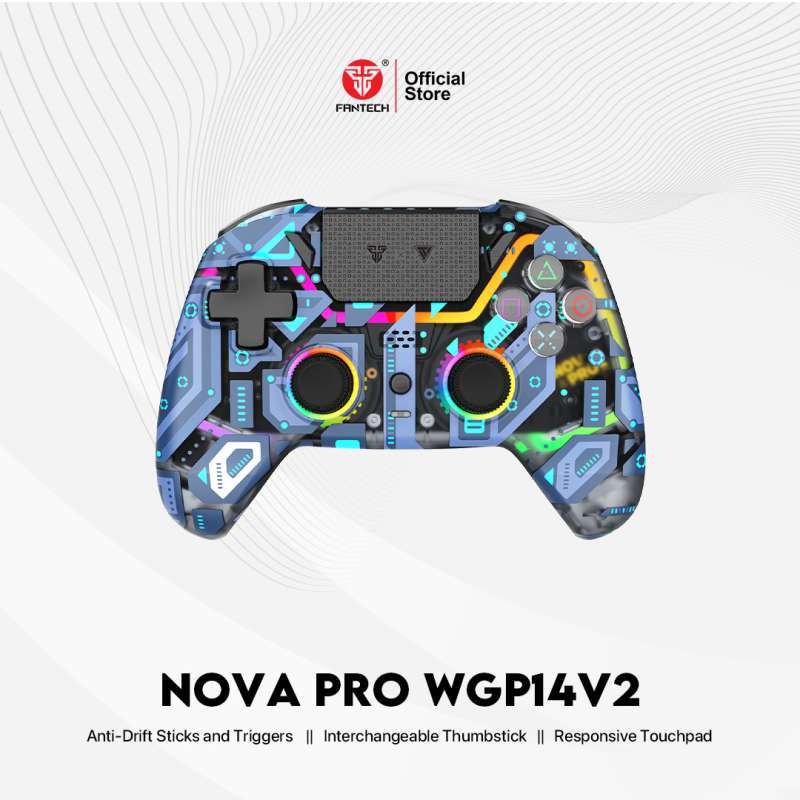 Jual Fantech Gamepad Wireless Hall Effect Nova Pro Wgp14 V2 For Ps4 Pc ...