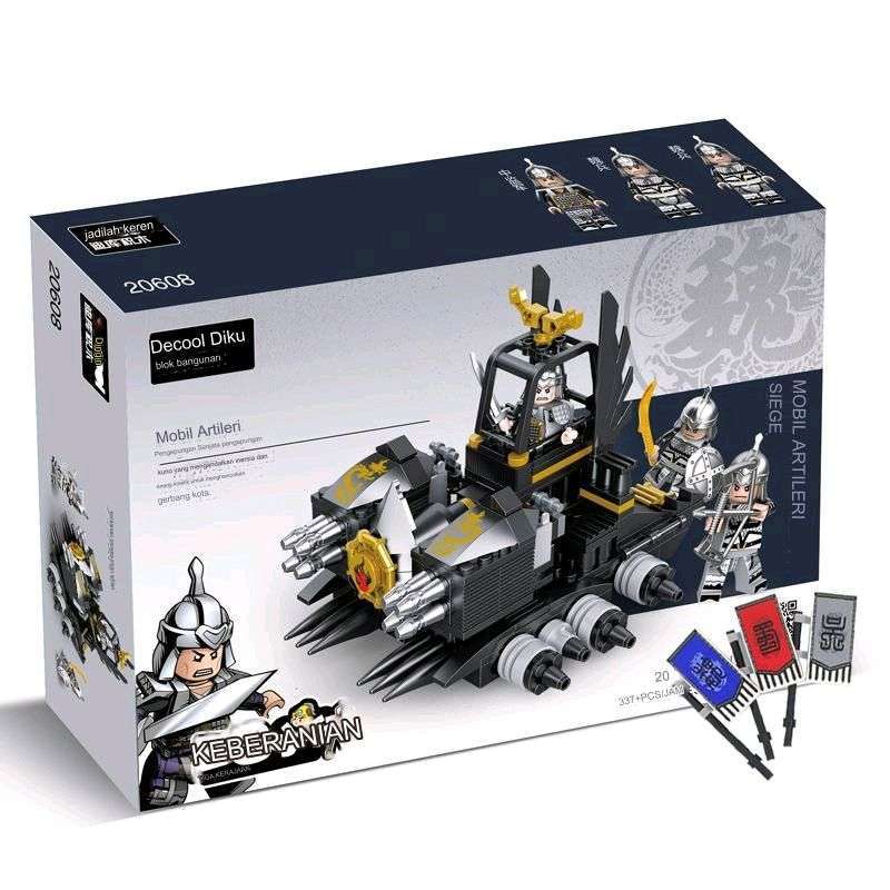 Jual Brick Mainan Balok Ancient Chinese Three Kingdoms Building Block ...