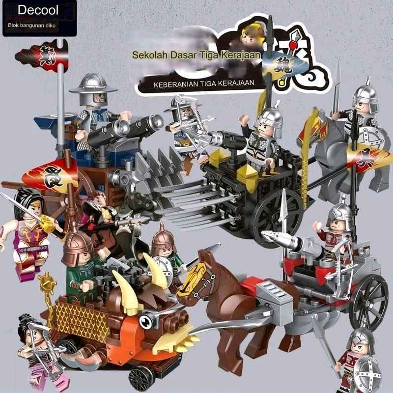 Jual Brick Mainan Balok Ancient Chinese Three Kingdoms Building Block ...