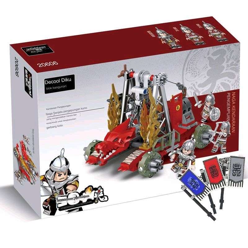 Jual Brick Mainan Balok Ancient Chinese Three Kingdoms Building Block ...