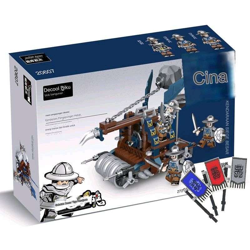 Jual Brick Mainan Balok Ancient Chinese Three Kingdoms Building Block ...