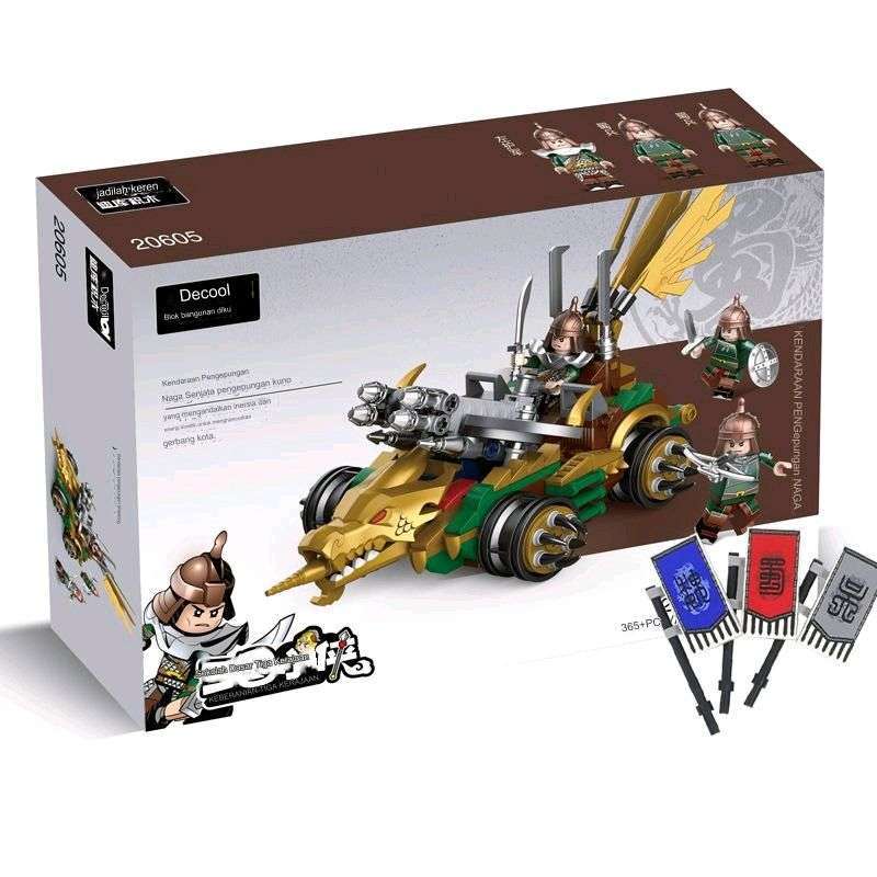 Jual Brick Mainan Balok Ancient Chinese Three Kingdoms Building Block ...