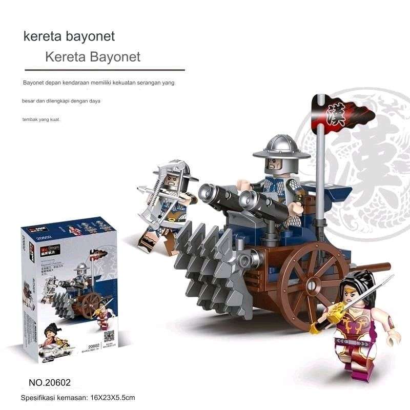 Jual Brick Mainan Balok Ancient Chinese Three Kingdoms Building Block ...