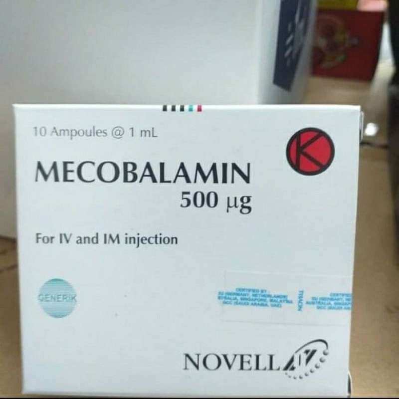 Jual Original Mecobalamin Injeksi /box Isi 10 Ampul Di Seller Sehat ...
