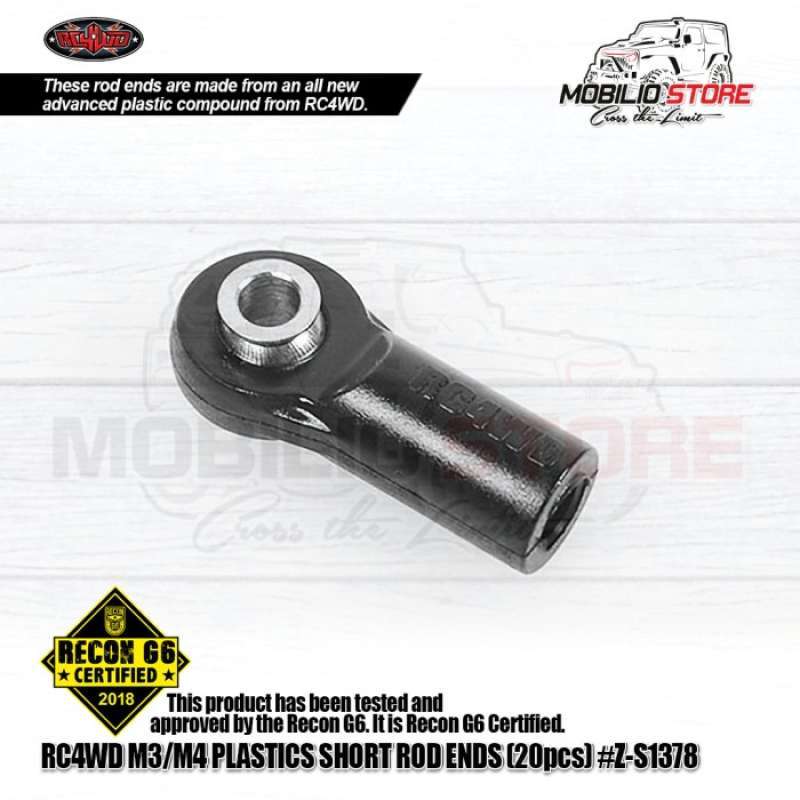 Promo Spare Part - Rc4wd Short Rod End M3/m4 Advanced Plastic Compound ...