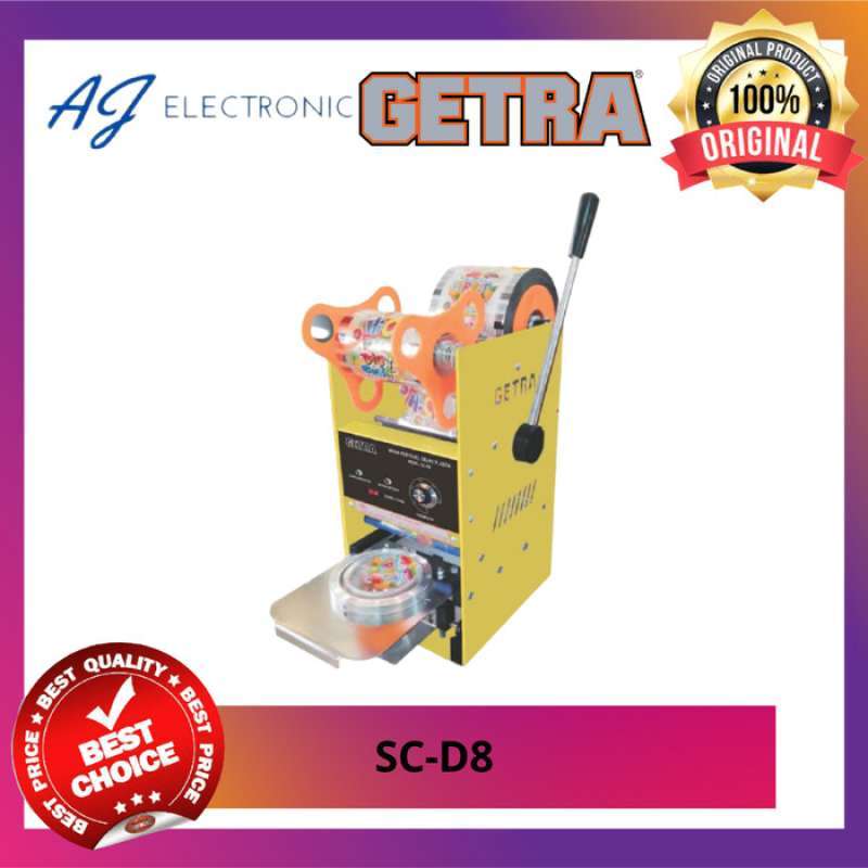 Jual Cup Sealer Getra Sc-d8 / Scd8 , Mesin Press Gelas Plastik Manual ...