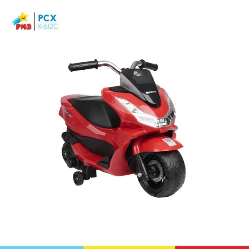 Promo Mainan Motor Aki Anak Aki Listrik Pmb Honda Pcx K612c Diskon 23% ...