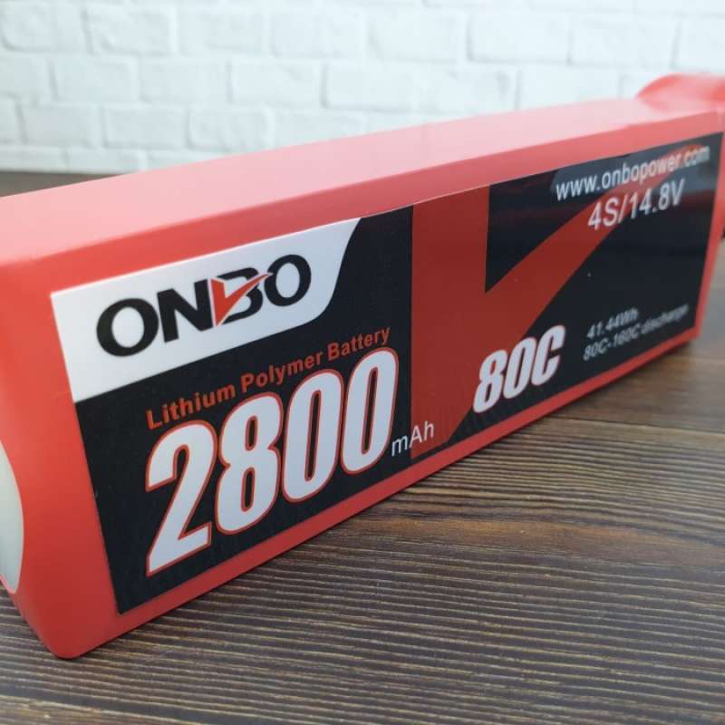 Promo Lipo Battery 4s 14.8v 2800mah 80-160c Onbo Power Diskon 23% Di Seller Megariya ...