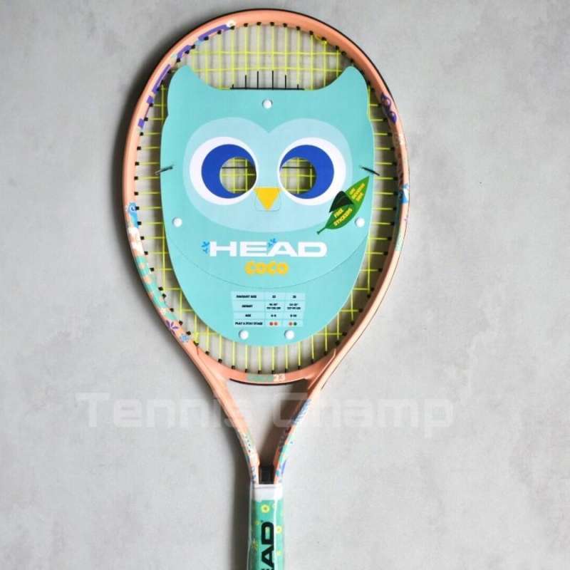 Jual Raket Tenis Head Coco Junior/tennis Raket Head Anak 21,23,25 ...